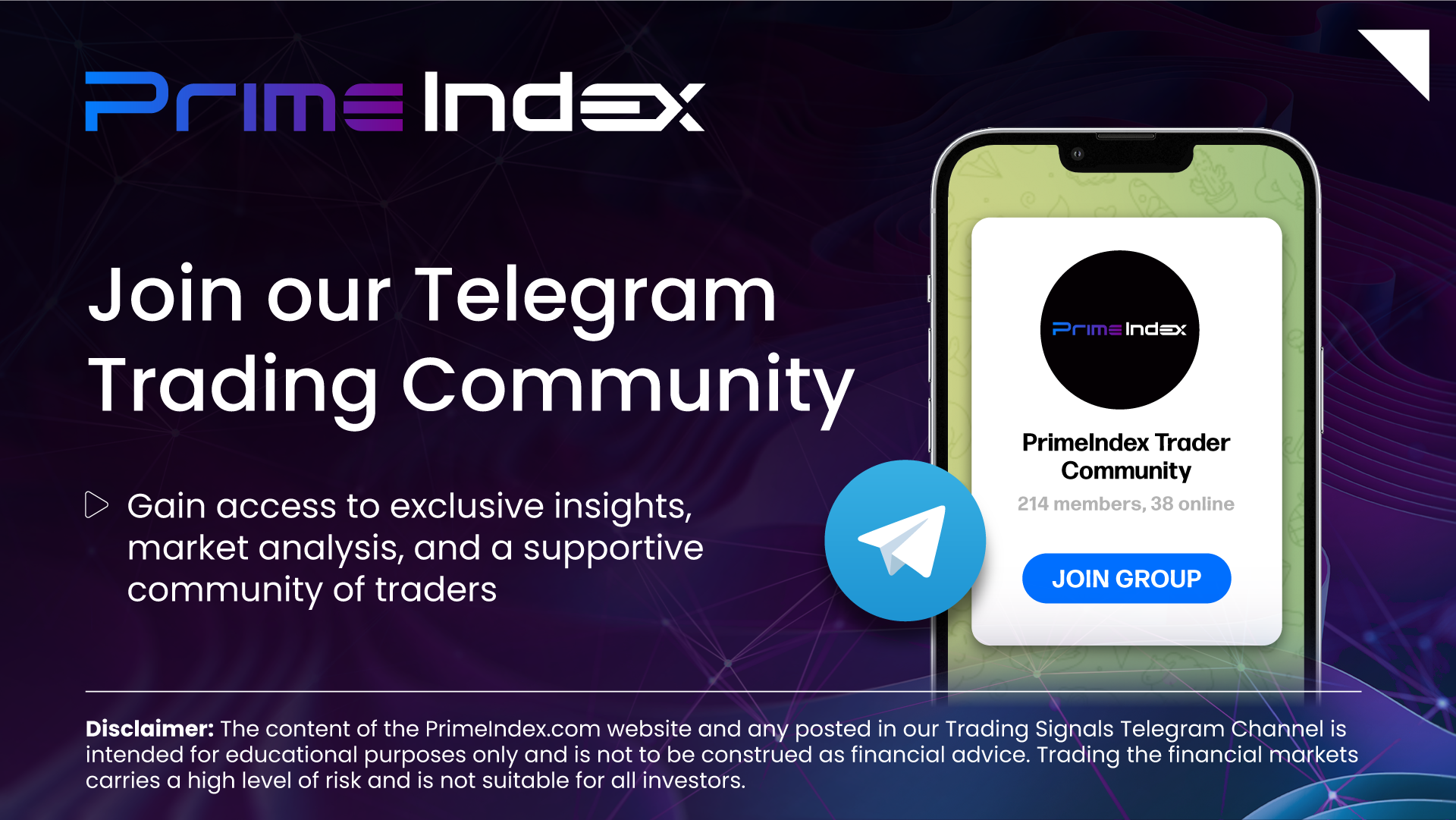 Prime Index - Join Our Community